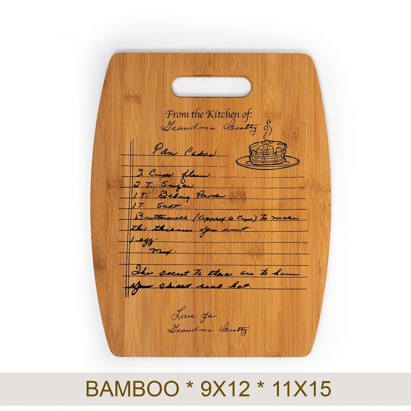 Recipe Cutting Board - Etsy