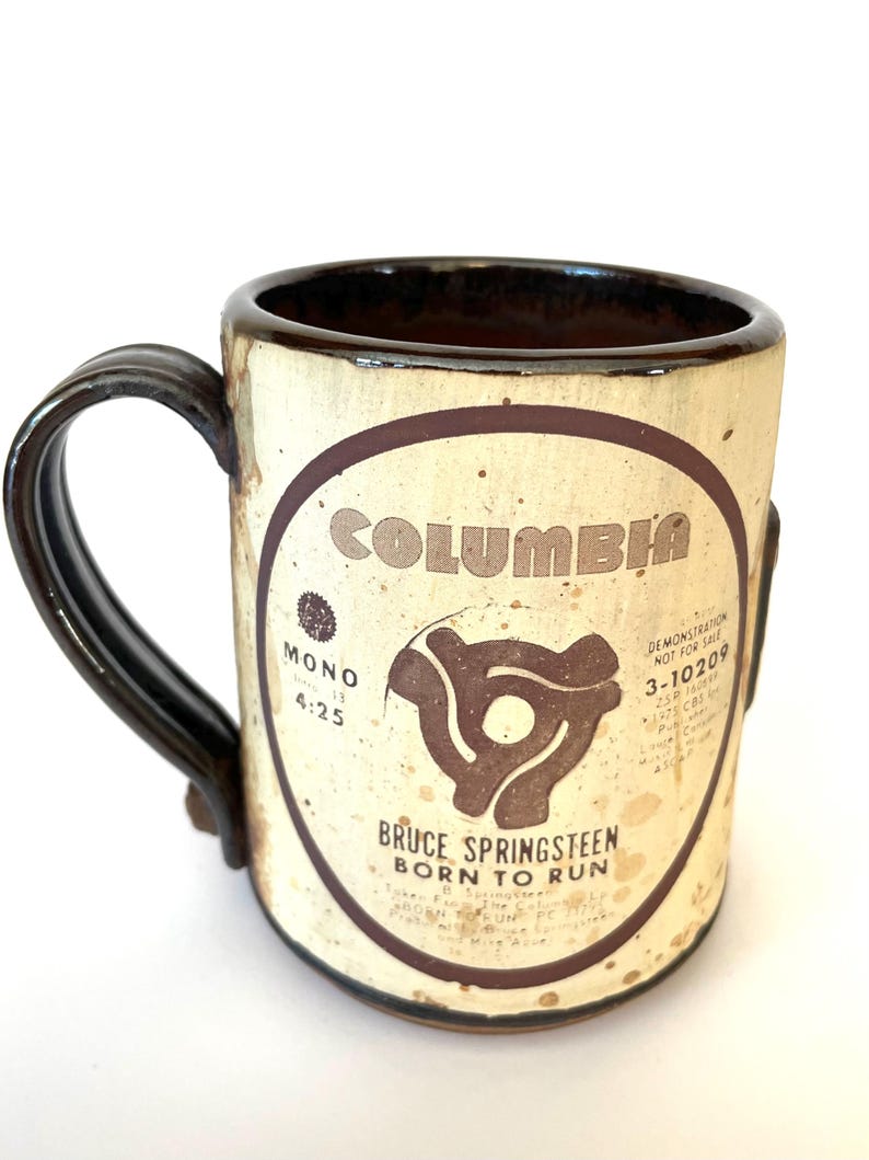 1975 Bruce Springsteen, born to Run Concert Mug - Etsy