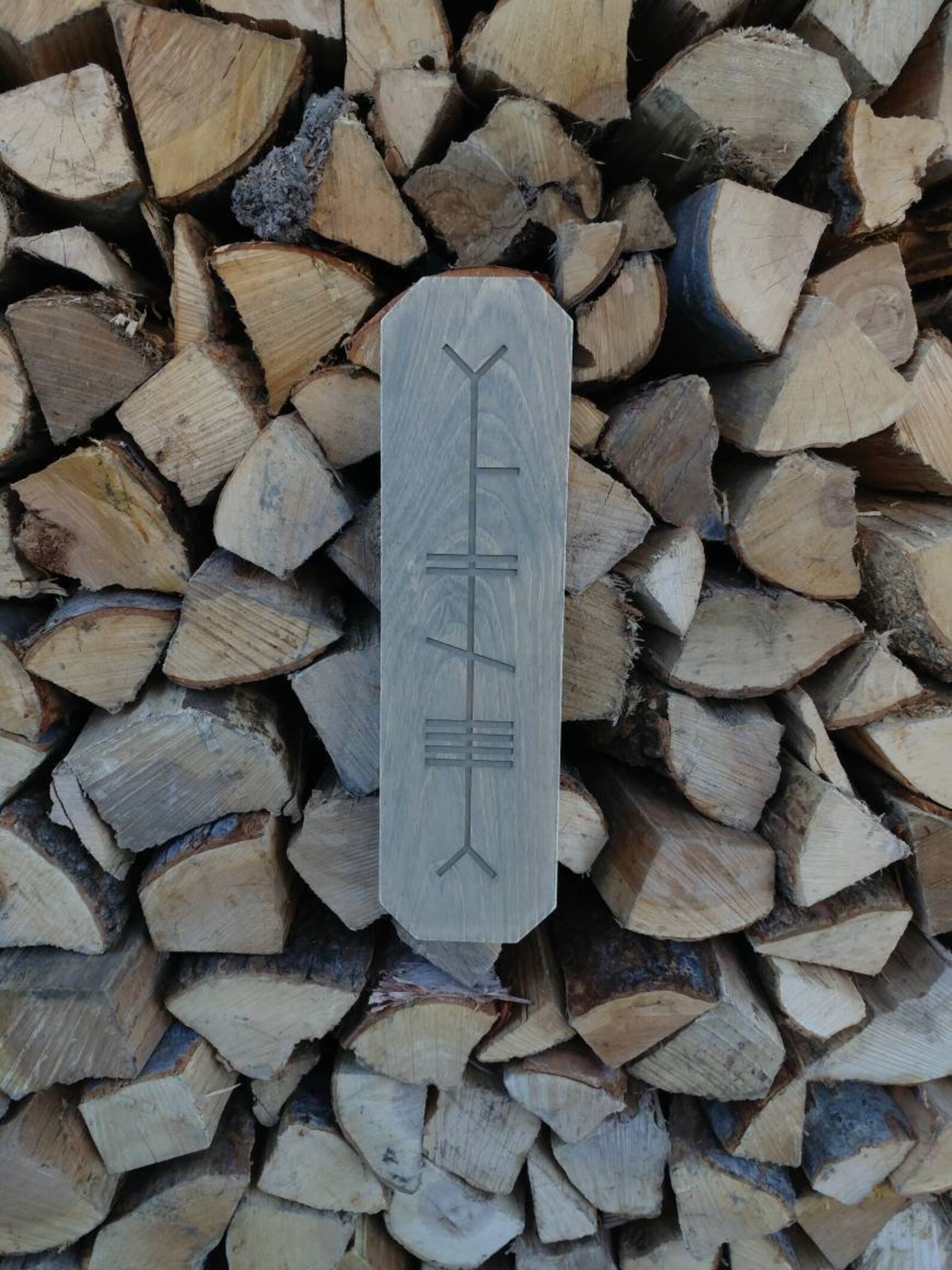 Home Irish Ogham Wood Sign - Etsy