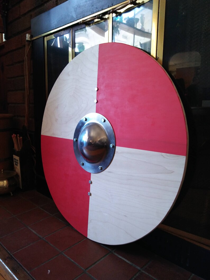 Viking Round Shield 28 Basic Norse Round Shield - Etsy
