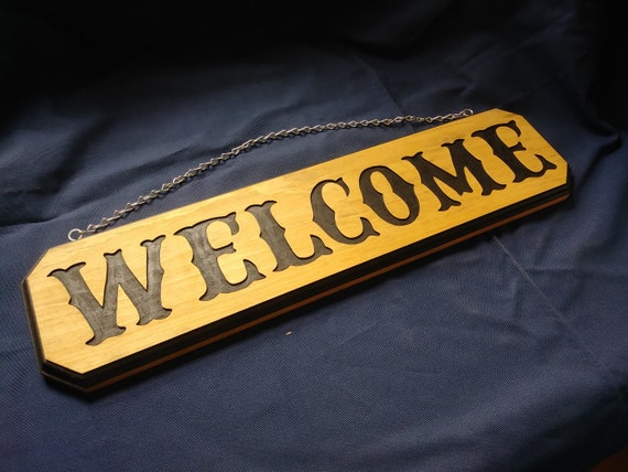 Western Welcome Sign | Etsy
