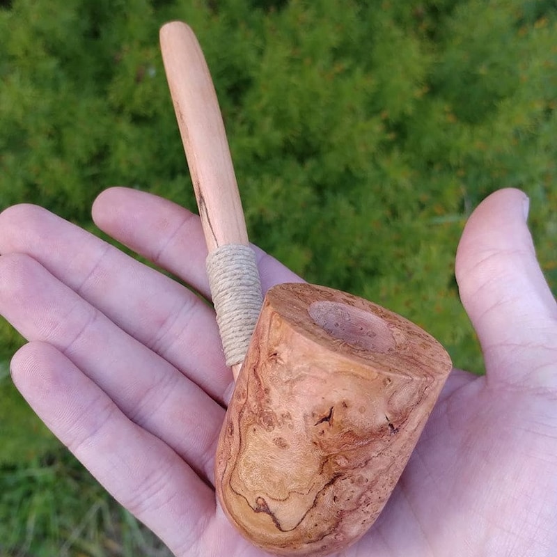 Burl Pipe - Etsy