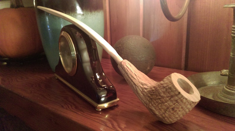 Churchwarden Pipe Gandalf Hobbit Style, Adirondack Pipe - Etsy