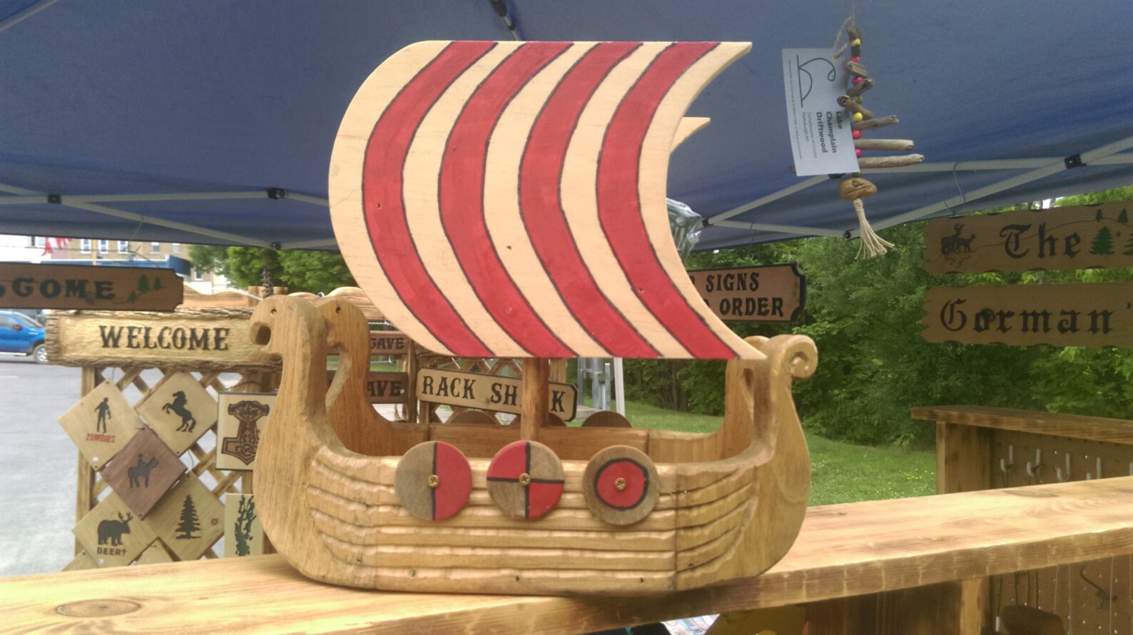 Viking Long Ship Bird Feeder - Etsy
