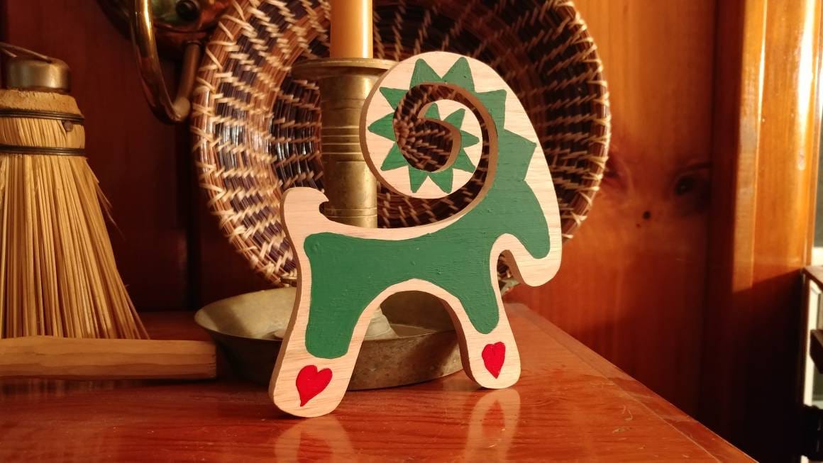 Yule Goat Ornament - Etsy