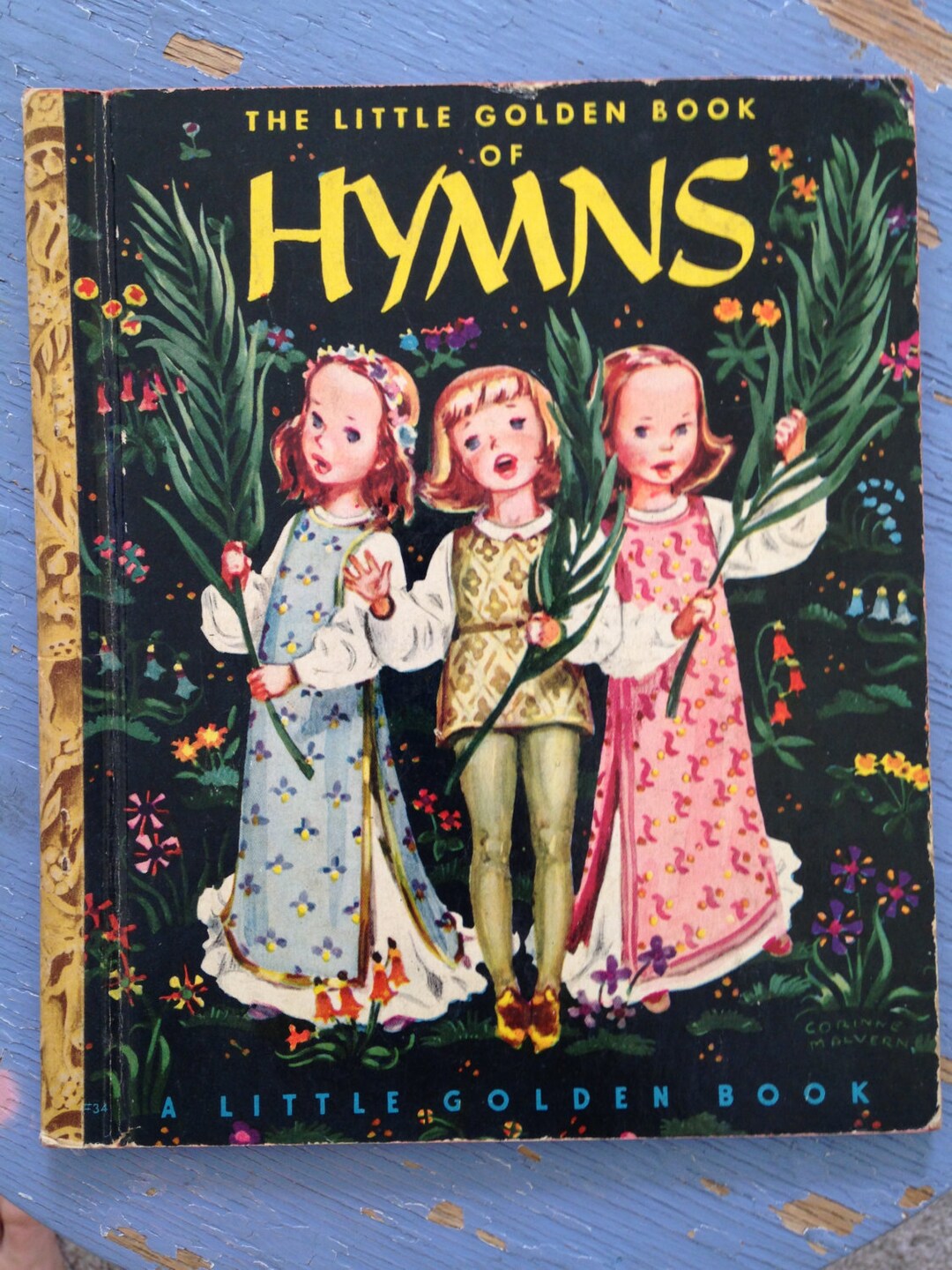 The Little Golden Book of Hymns 1974 Golden Book Hardback - Etsy