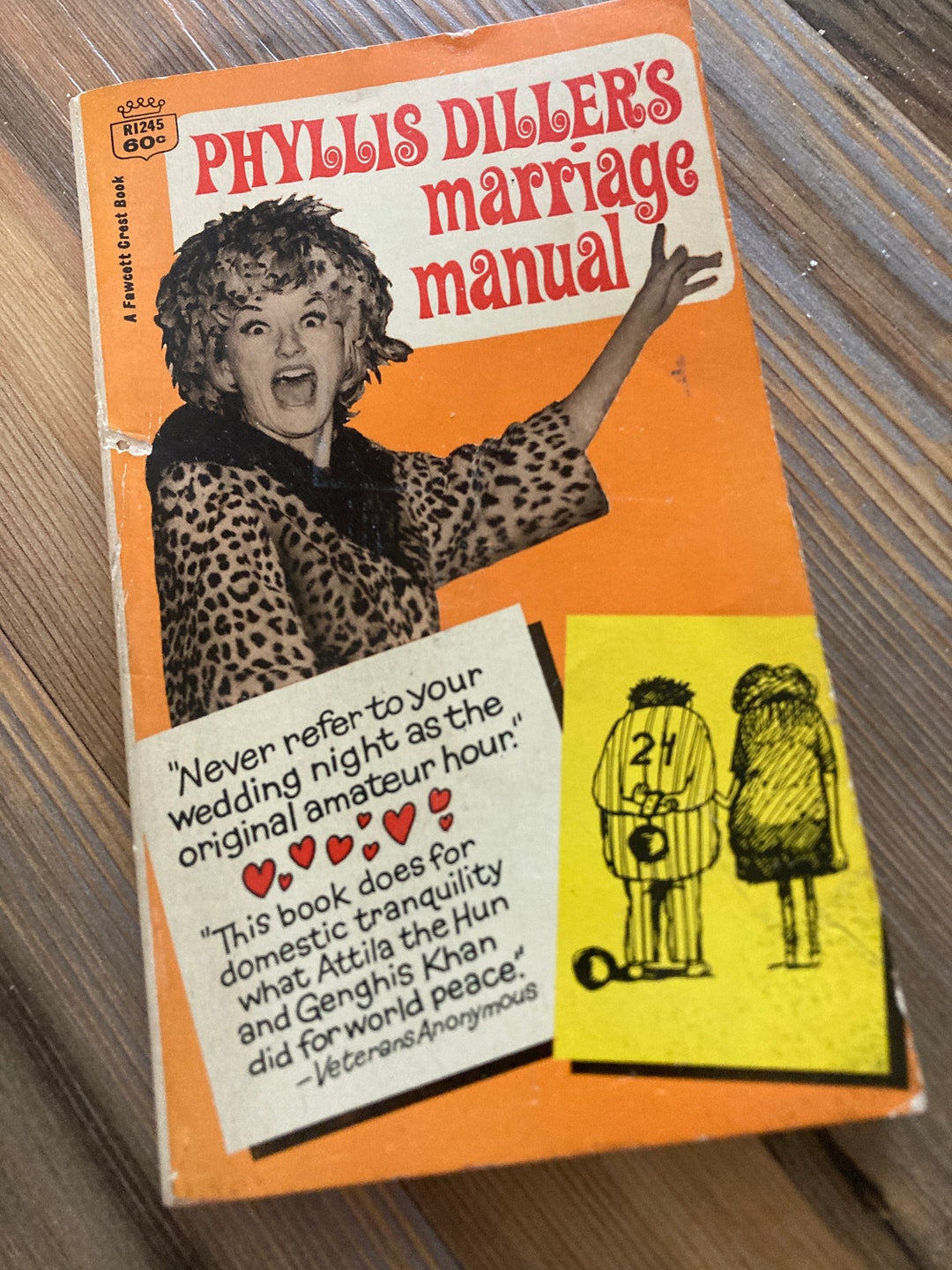 Phyllis Diller's Marriage Manual Paperback 1969 - Etsy