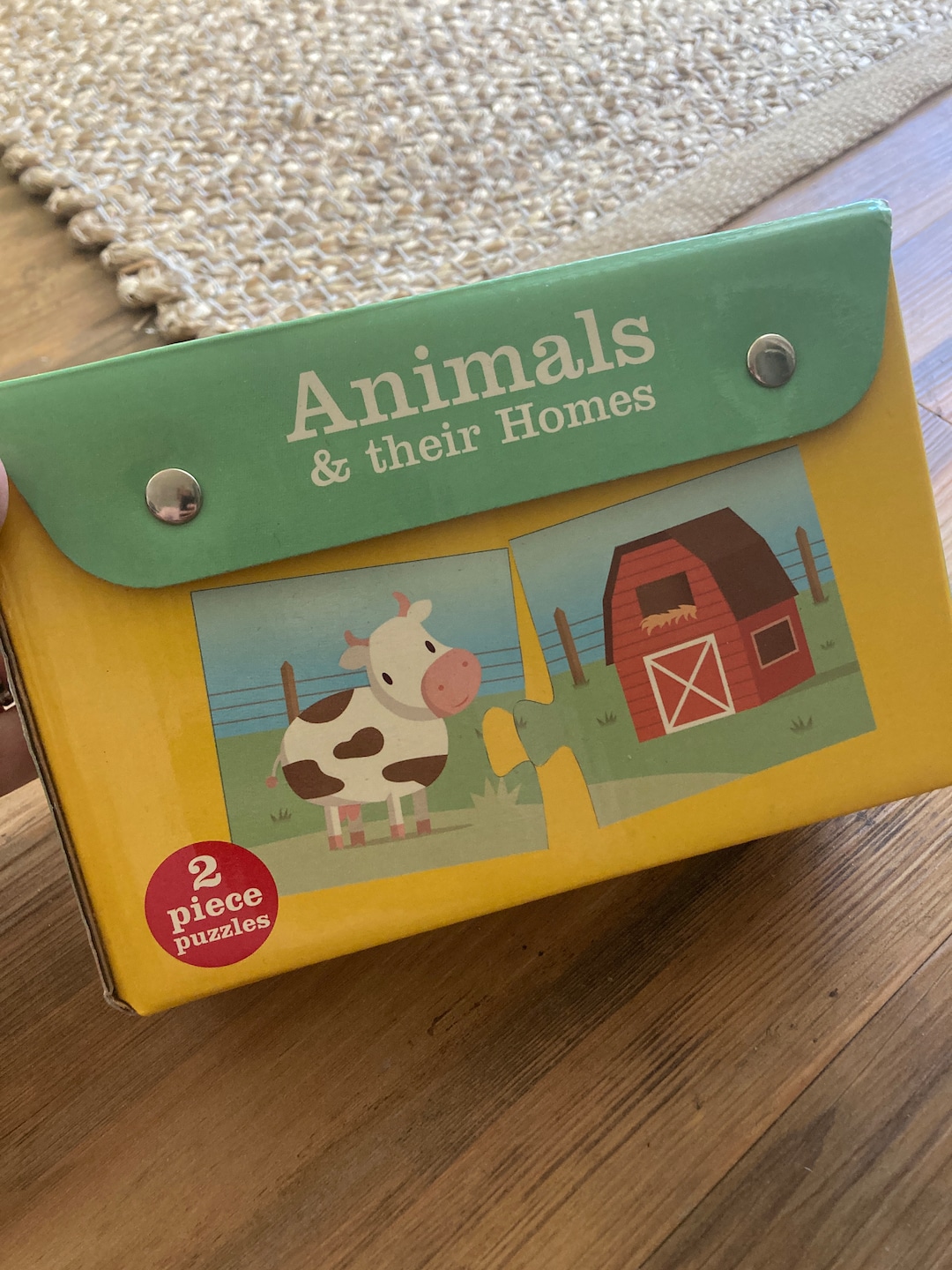 Mudpuppy Animals and Their Homes Two Piece Puzzles 3-6 - Etsy