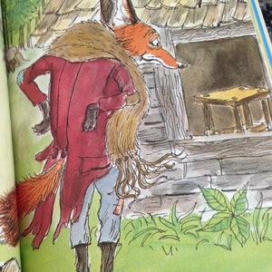 The Hungry Fox and the Foxy Duck - Etsy