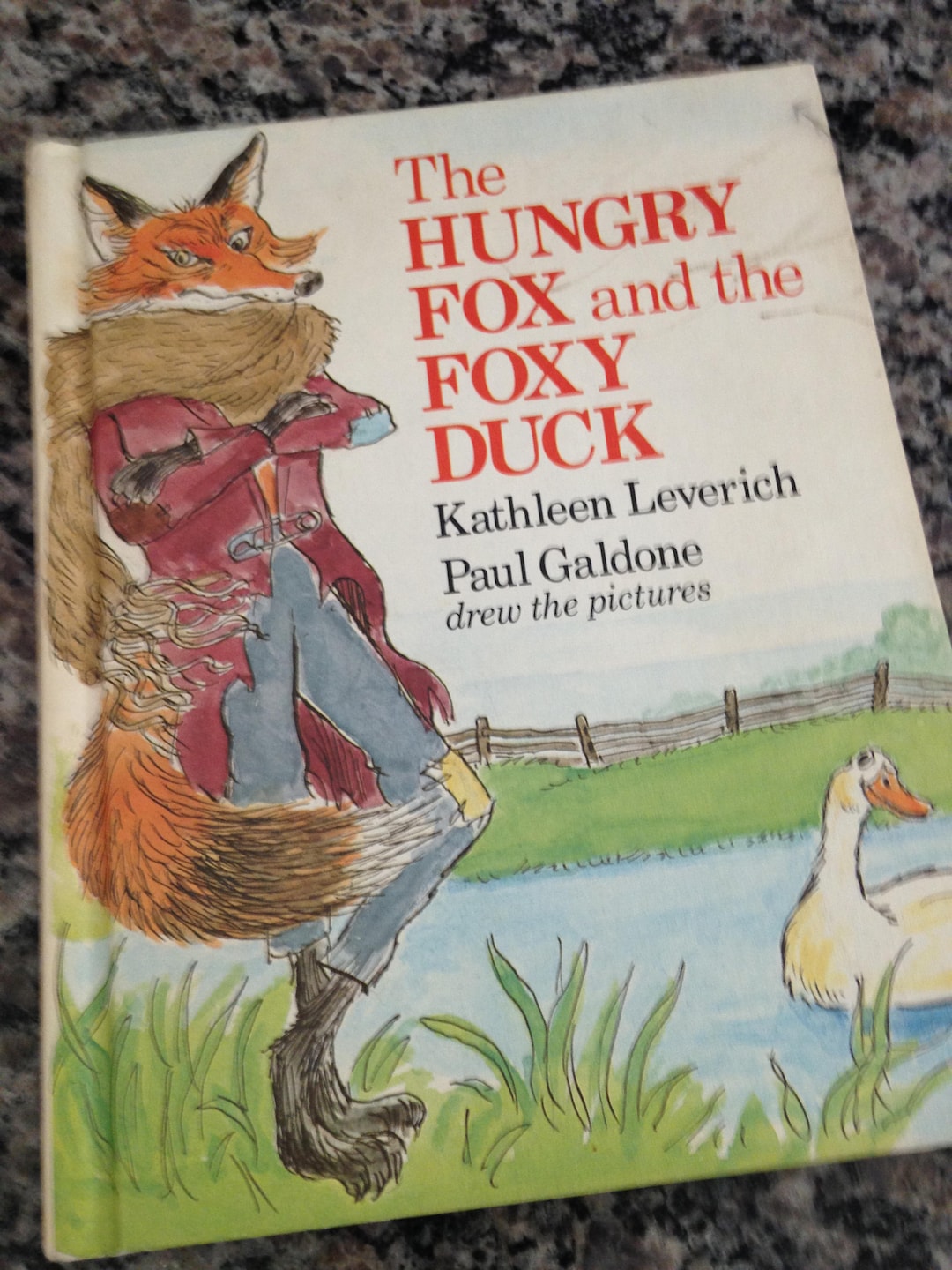The Hungry Fox and the Foxy Duck - Etsy