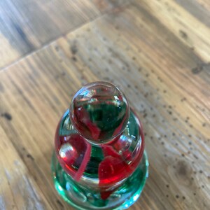 Hand Blown Bell Shaped Glass Paperweight by Joe St. Claire | Etsy