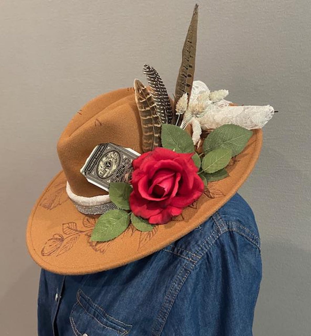 Hold My Halo, Beth Inspired Western Burned Hat. Rodeo, Girls Night Out ...