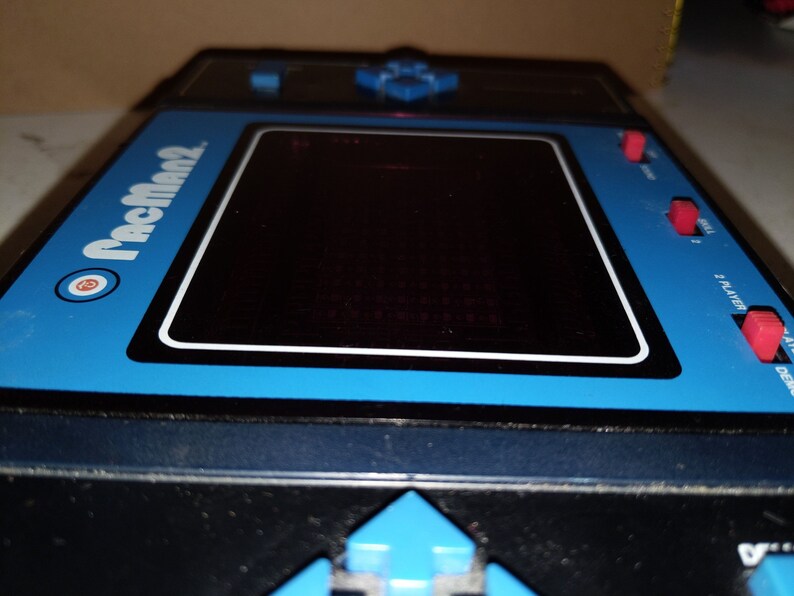 1980 Retro Pac-man 2 Hand Held Table Top Arcade Game Entex Electronics ...