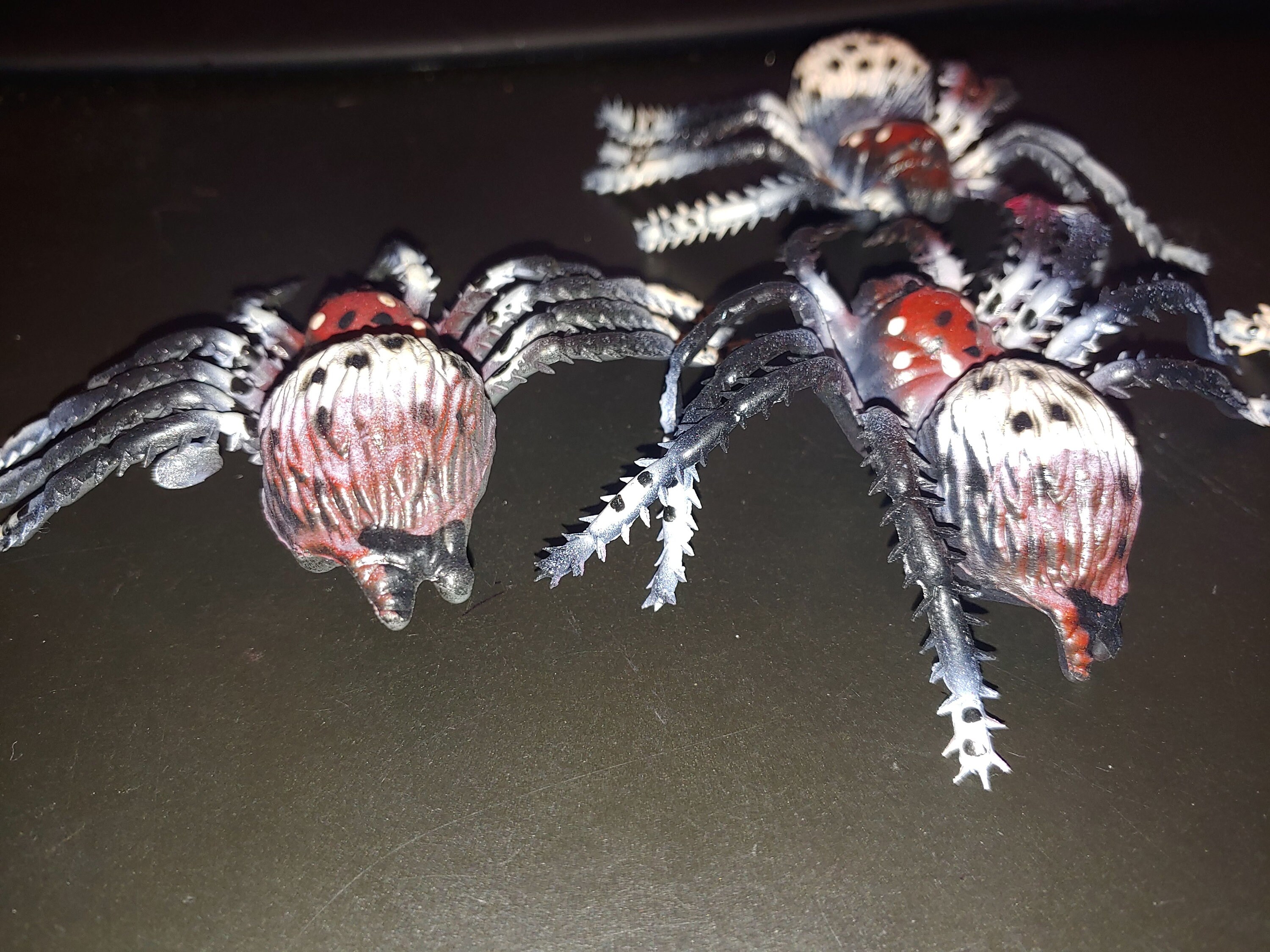 Vintage 1980-1990'S K & M Int'l 4-rubber Spiders Toys Tarantulas ...