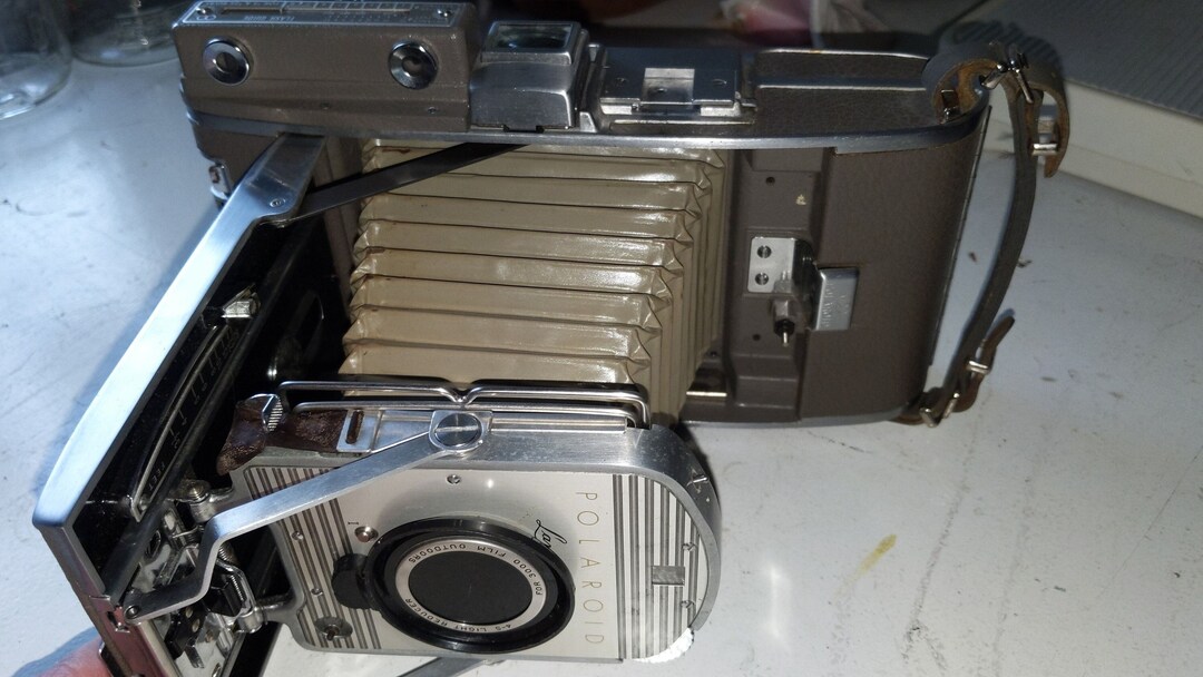 Antique Vintage Polaroid the 700 Land Camera 1950 1960 Original Bellows ...