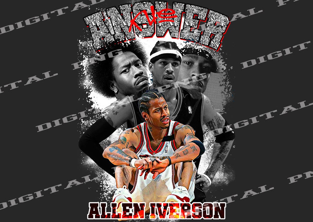 Allen Iverson Png DIGITAL FILE Digital Download Printable - Etsy