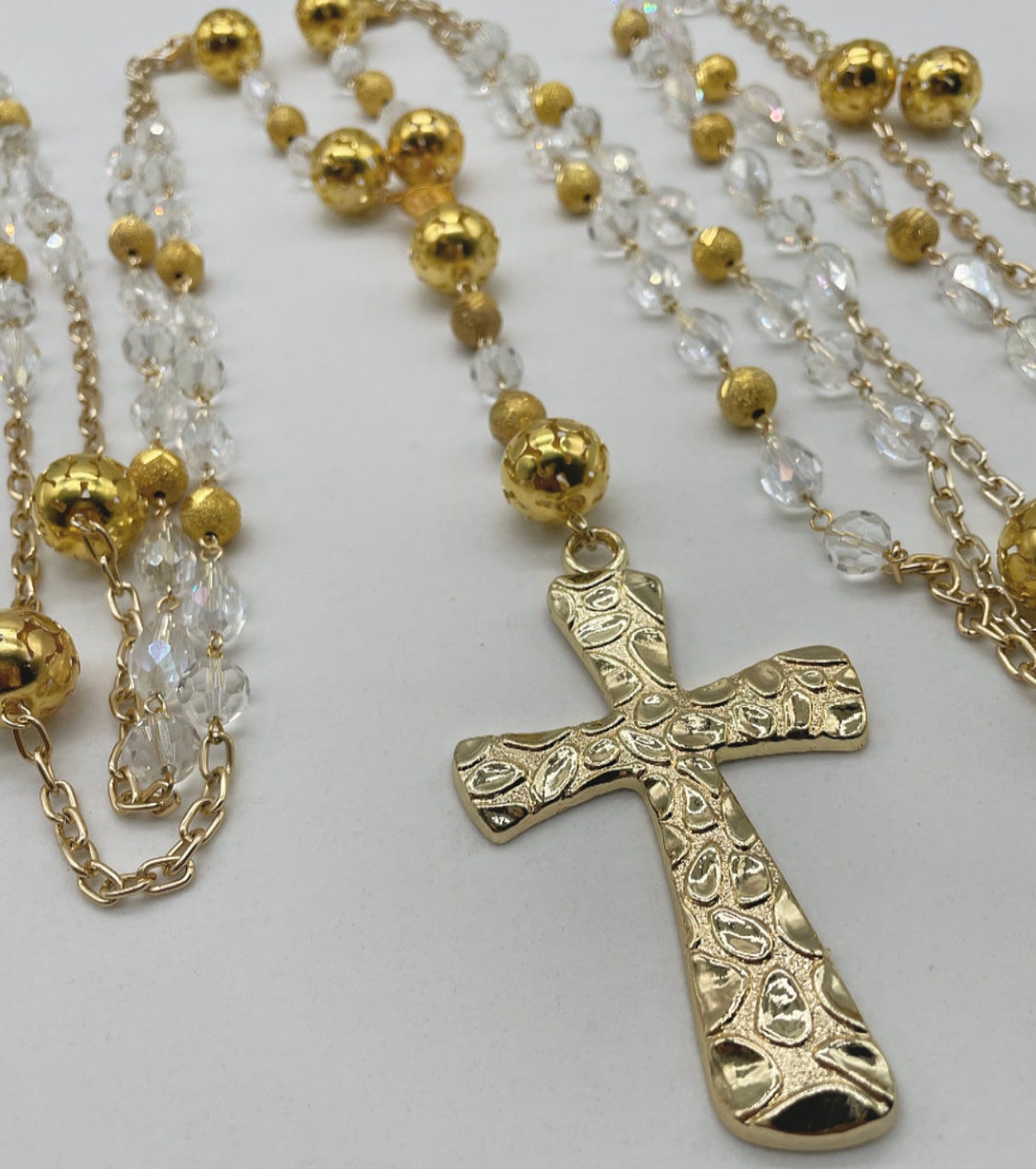 Traditional Wedding Lasso / Gold Crystal Wedding Lasso / Lazo De Boda ...