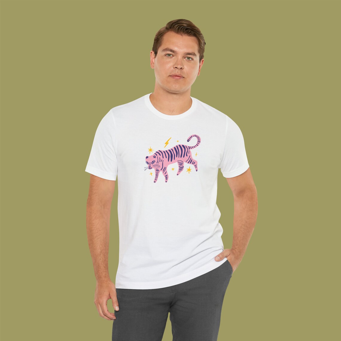 Unisex Eclectic Cool, Embrace the Offbeat Allure of This Maximalist T ...