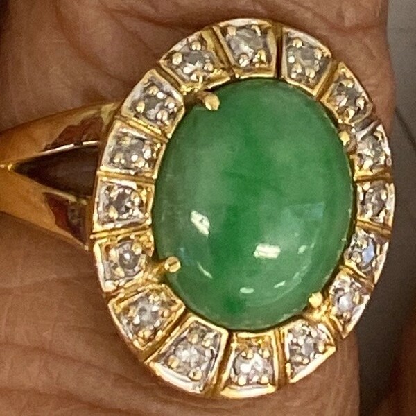 Jade Ring - Etsy