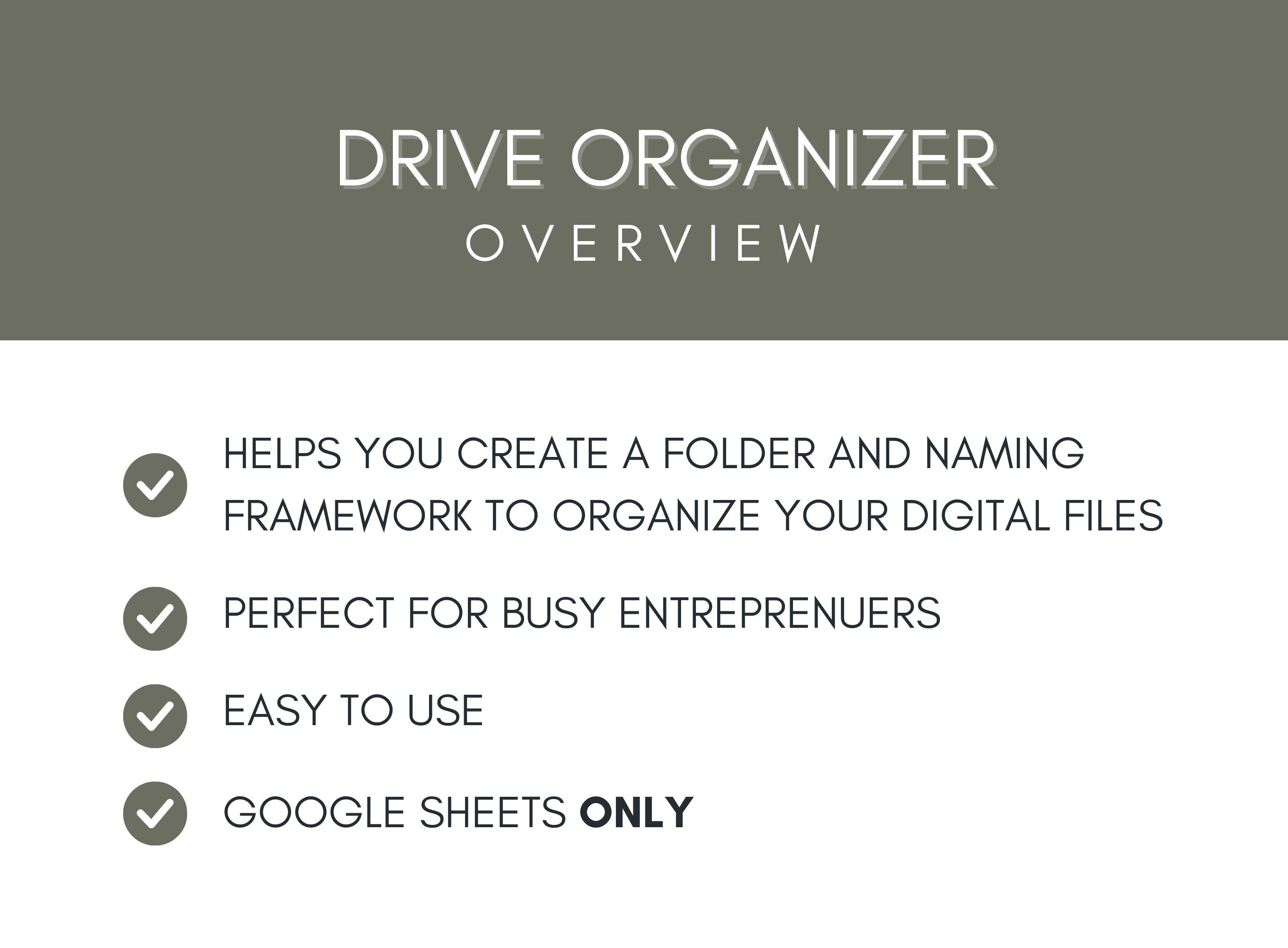 Digital File Organizer Template Naming Convention, Color Coding ...