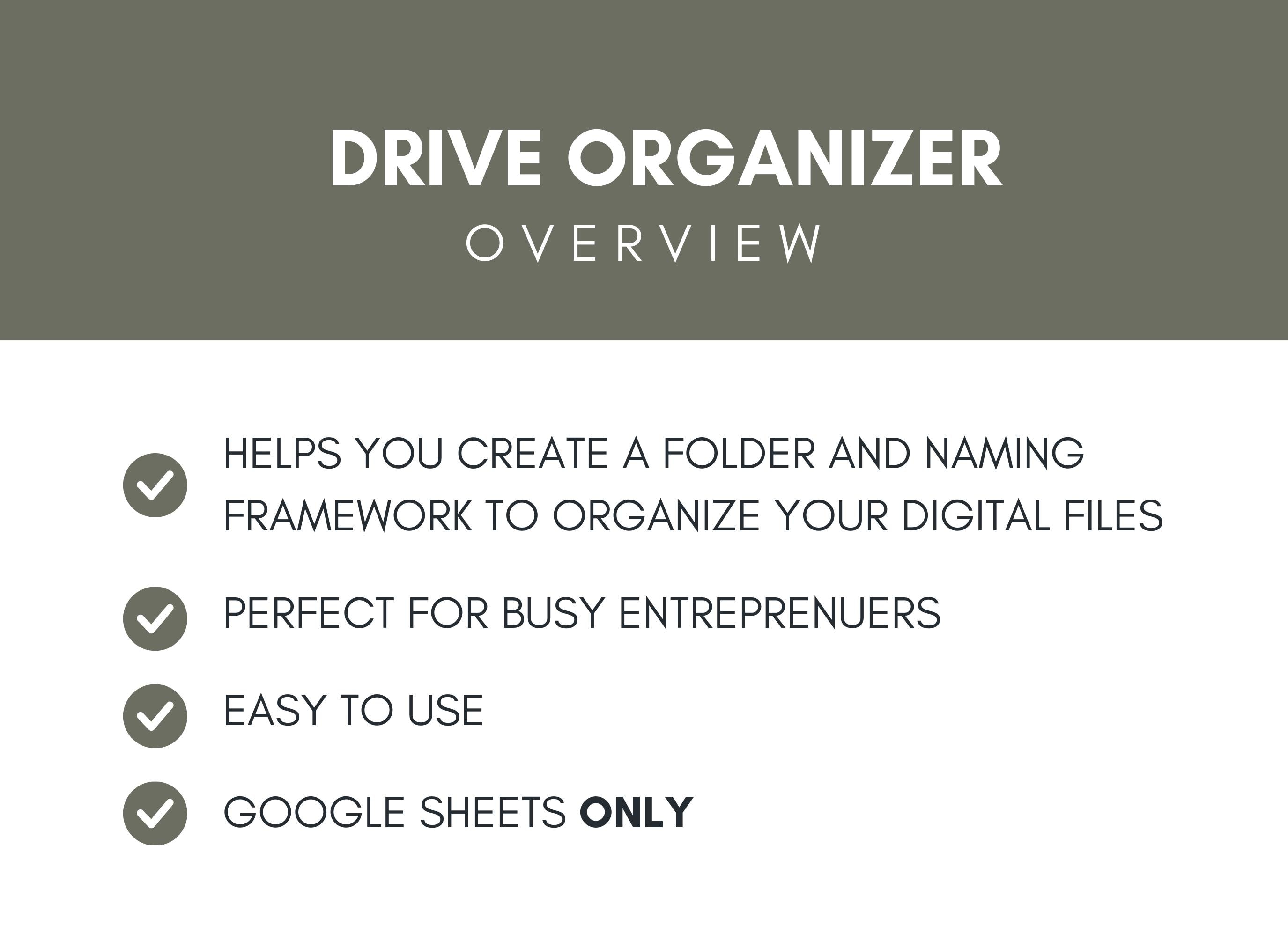 Digital File Organizer Template || Naming Convention, Color Coding ...