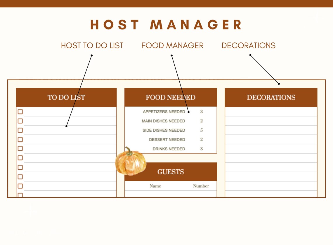 Friendsgiving Potluck Food Sign up || Event Hosting, Thanksgiving, Food ...