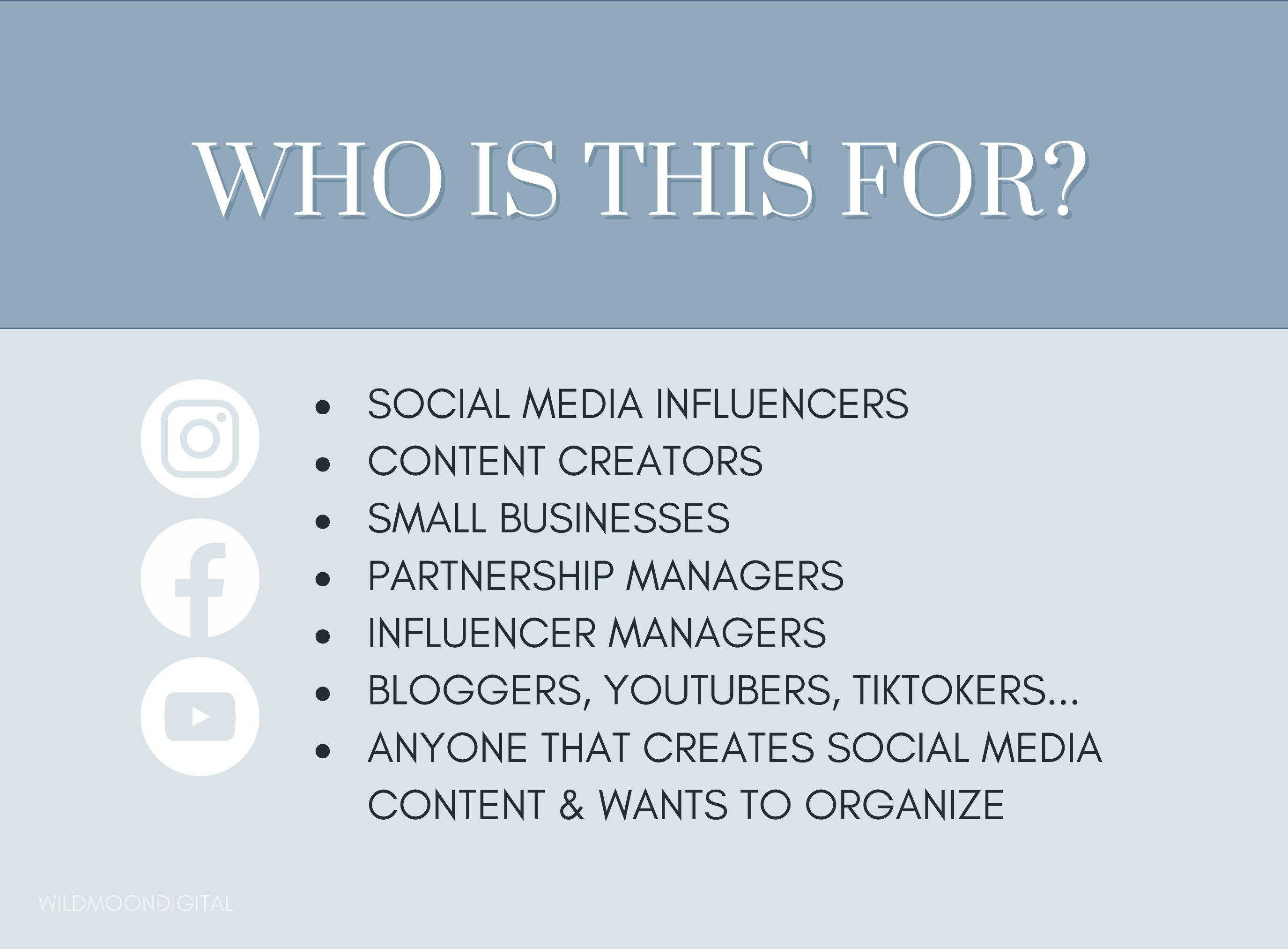 Social Media Content Calendar Planner Influencer Google - Etsy