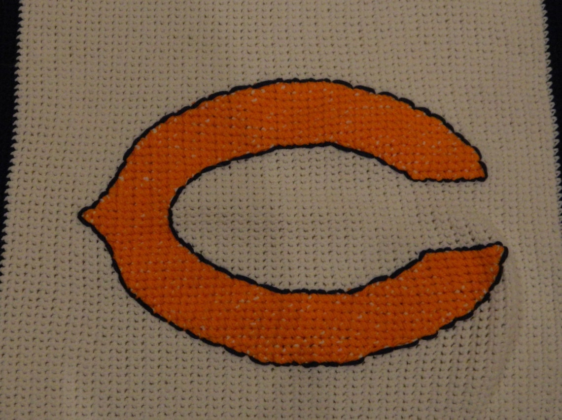 Crochet Blanket - Team Sports - College - Customized Large Afghan ...