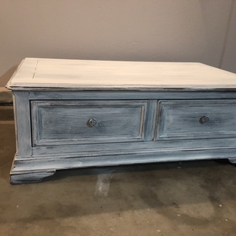 Distressed Table - Etsy