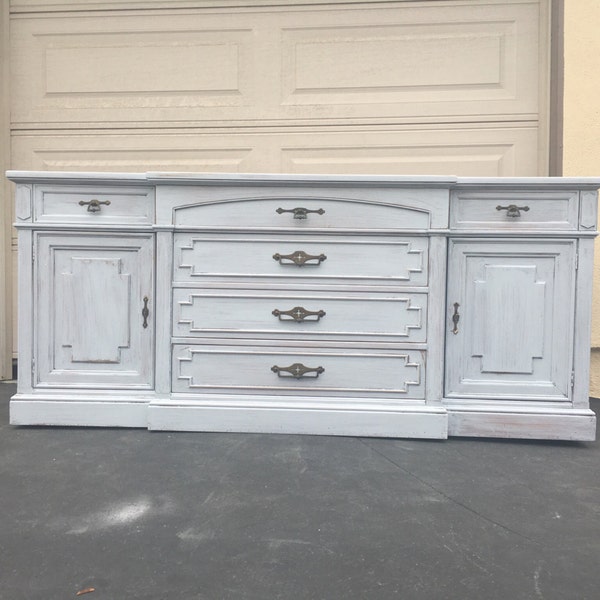 Shabby Chic Buffet - Etsy