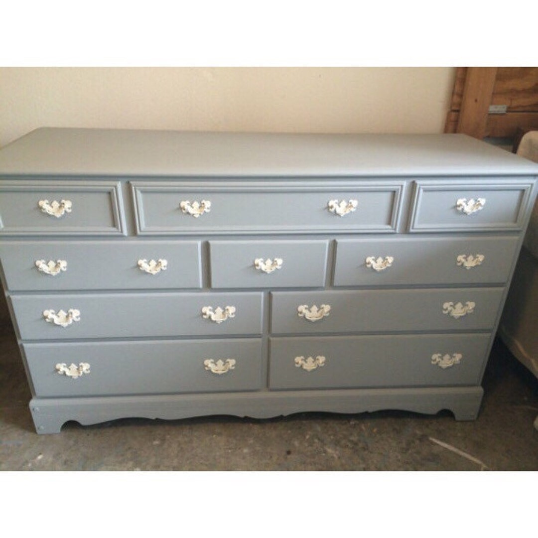 Custom Colors AVAILABLE - Baby Blue Dresser/changing Table/credenza - Etsy