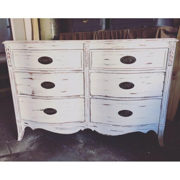 Shabby Chic Buffet - Etsy