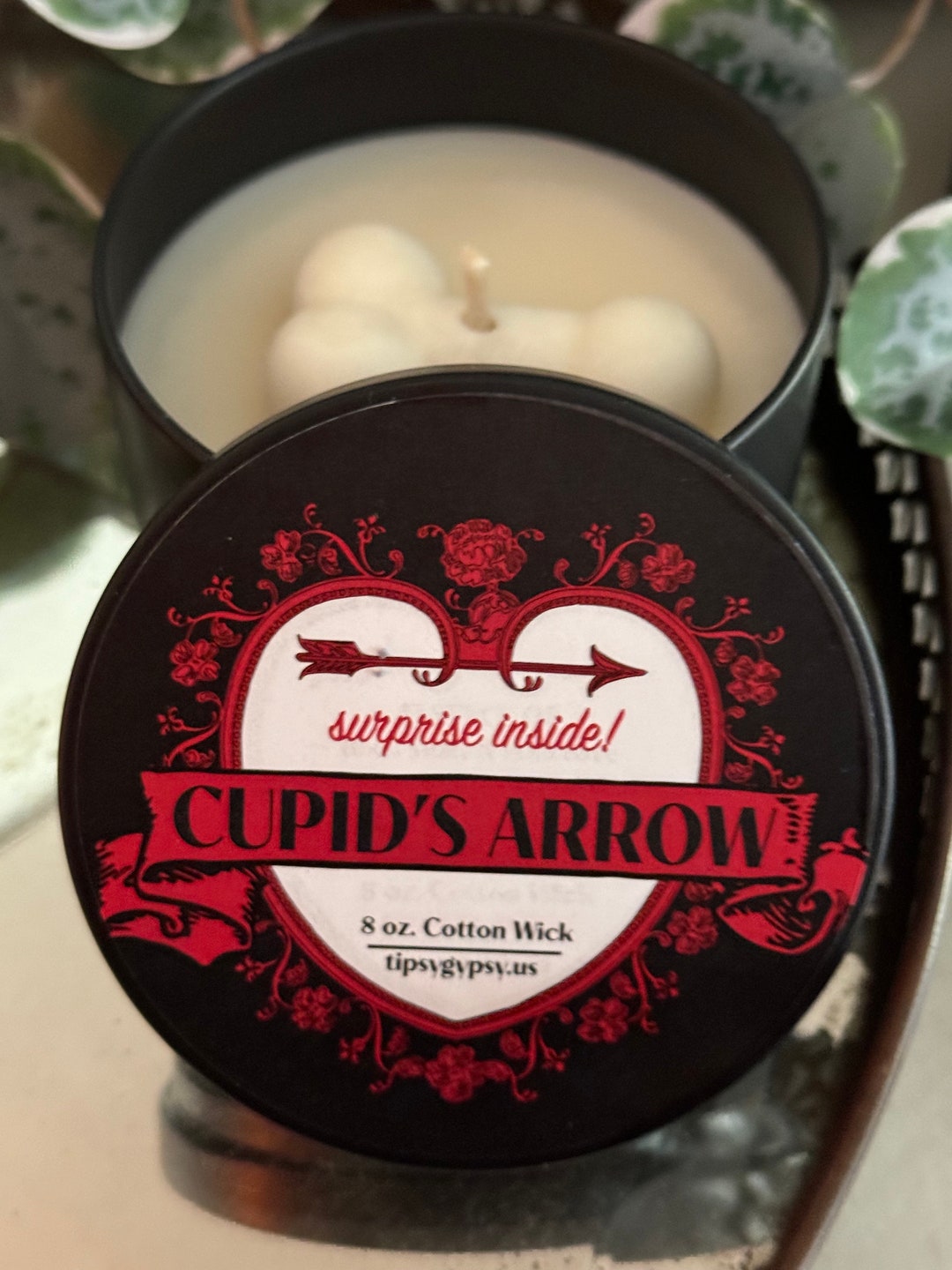 Cupids Arrow Valentines Day Surprise Candle - Etsy