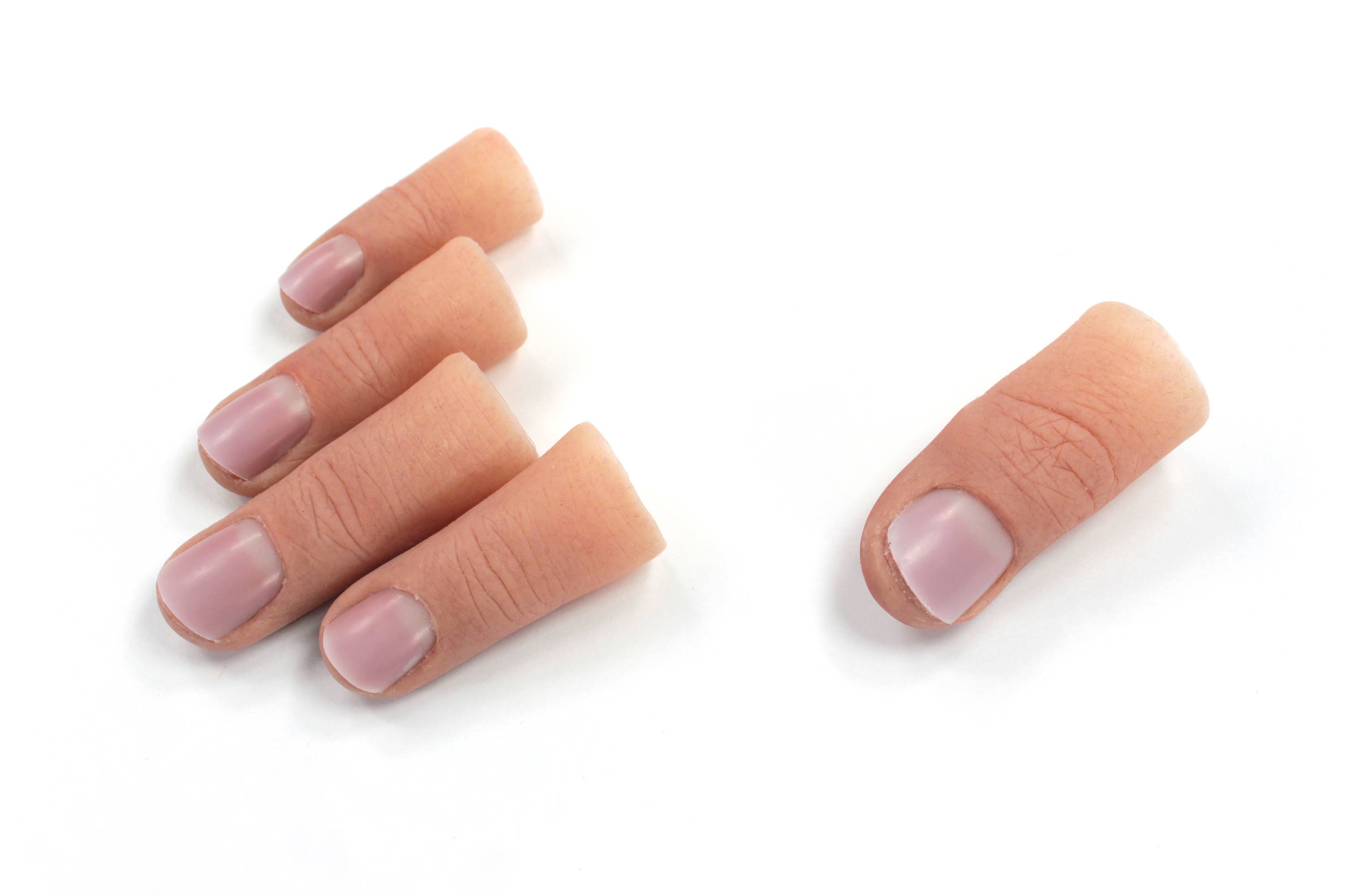 Two-tone Male Fingertip Extension in Soft Silicone Partially - Etsy España
