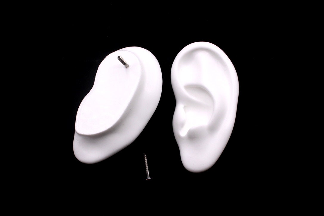 Novelty Grand 5 inch Tall Wall Mounted Ear Display Pair | Etsy