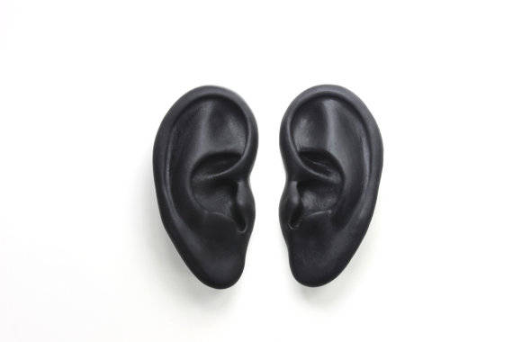 Novelty Grand 5 inch Tall Wall Mounted Ear Display Pair | Etsy