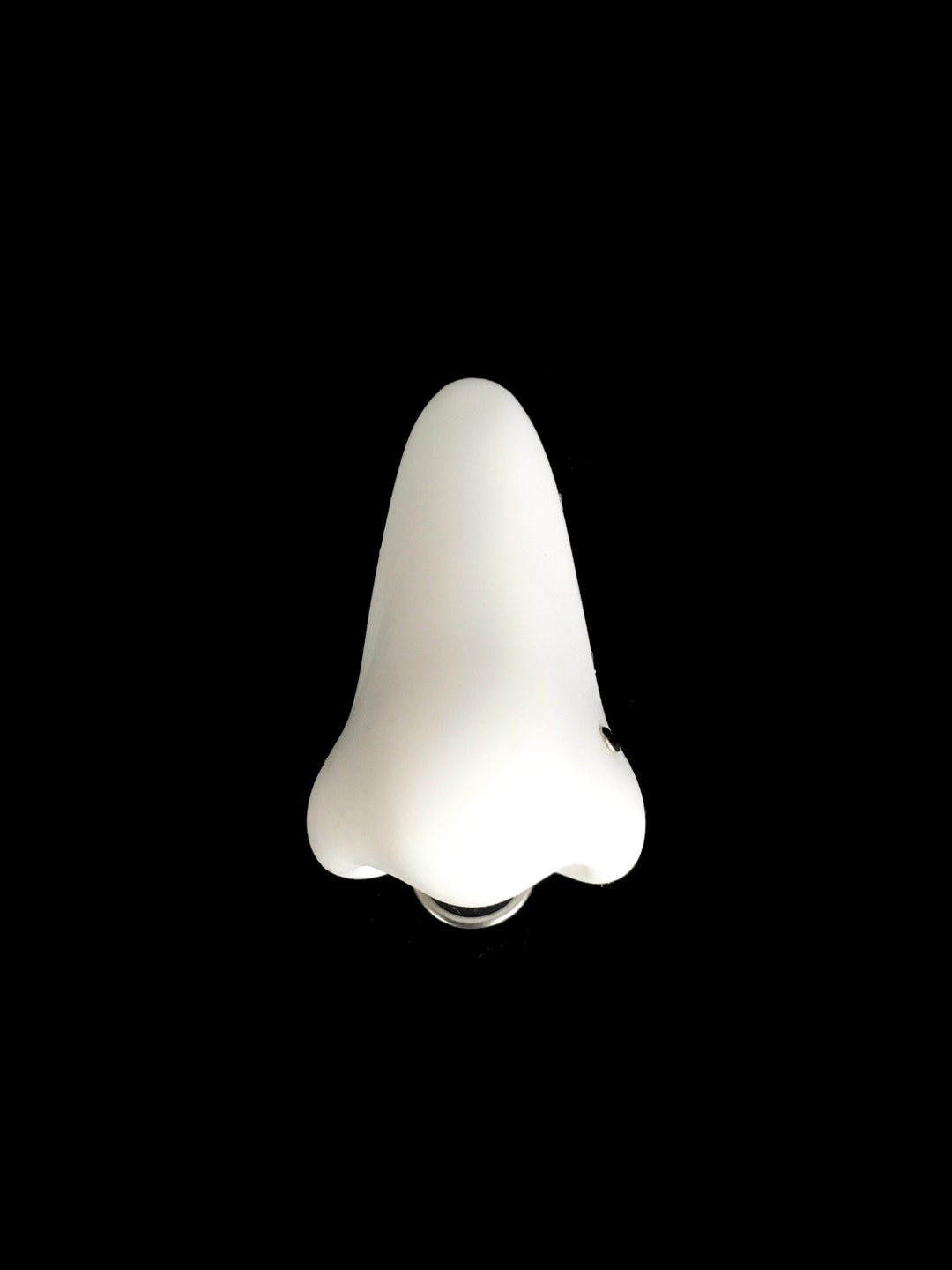 Wall Mounted Nose Ring Display- Flexible Silicone Rubber Nose in Opaque ...