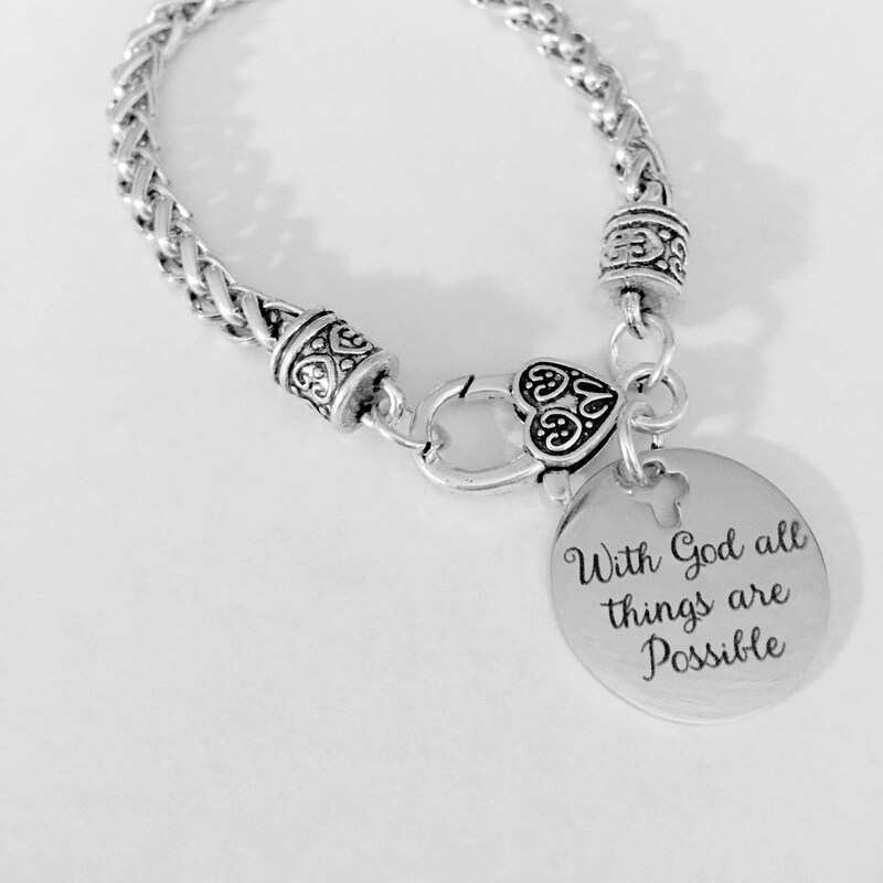 With God All Things - Etsy