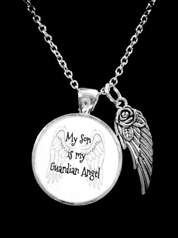 Memorial necklace for son store