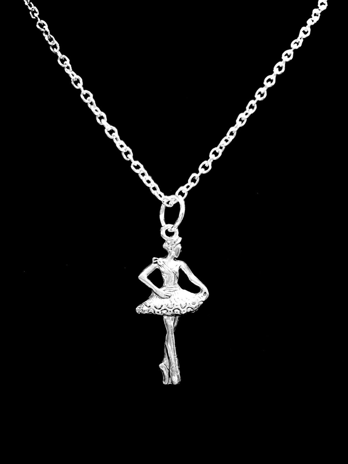 Ballerina Necklace Ballerina Jewelry Ballet Ballerina Dance - Etsy