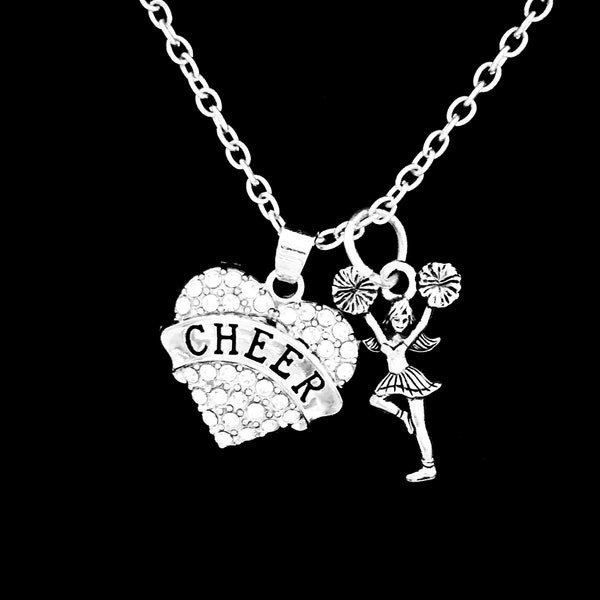 Cheerleader Necklace - Etsy