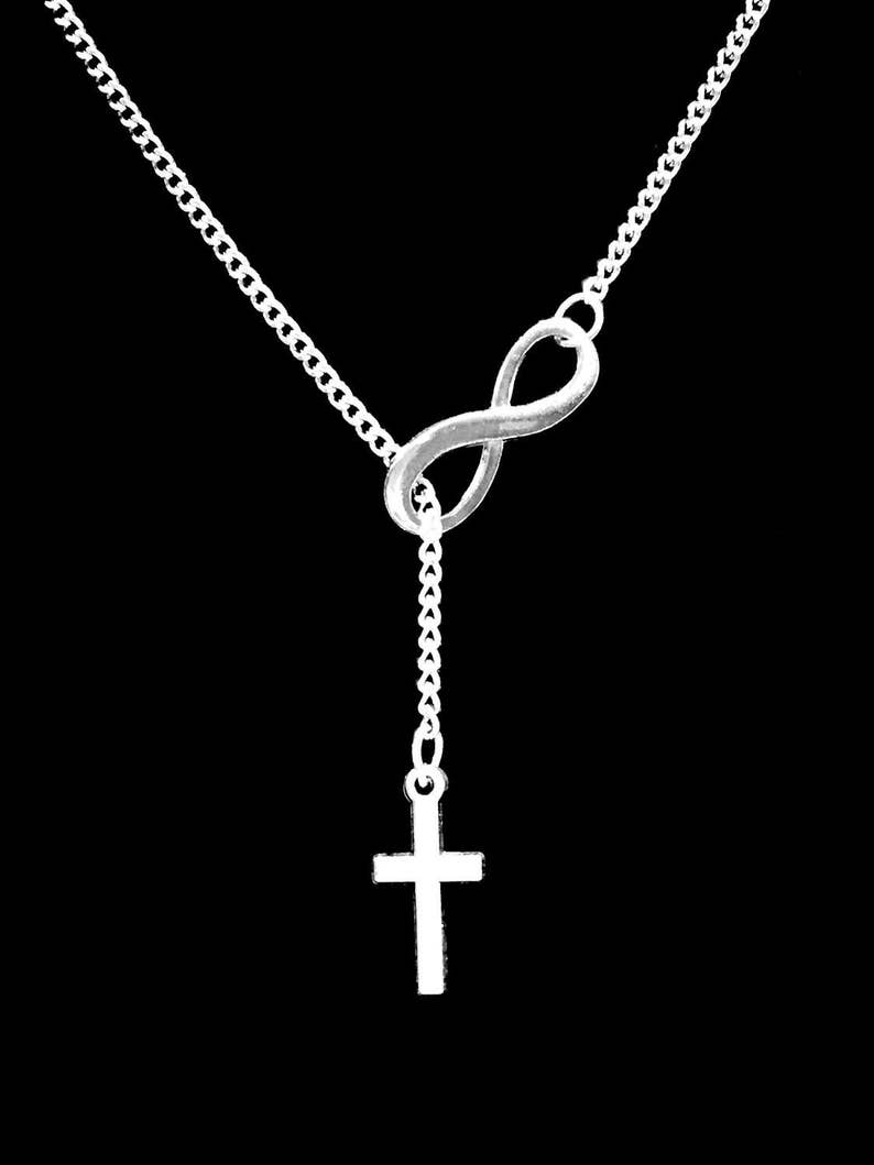 Christian Necklace, Christian Jewelry, Infinity Cross Christian ...