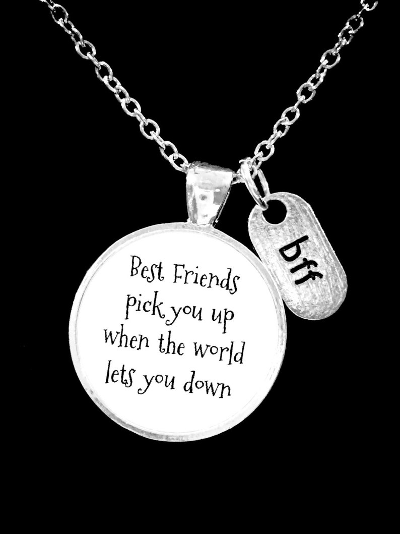 Best Friend Gift Best Friend Necklace Best Friends Pick You - Etsy