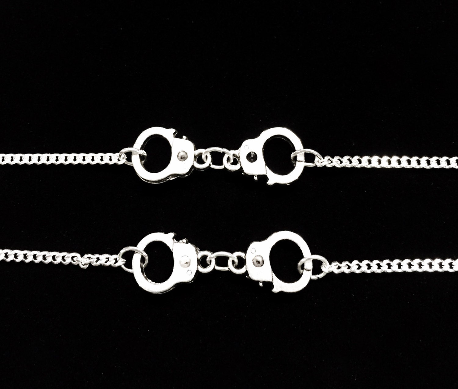 Best Friend Gift, Best Friend Bracelet, Handcuff Partners in Crime ...