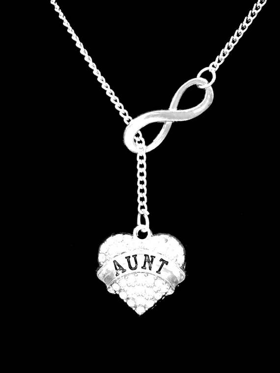 T For Aunt Crystal Aunt Necklace Valentine T Etsy