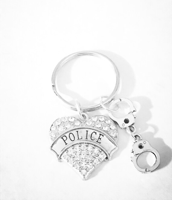 Police Keychain Handcuff Keychain Police Mom Gift Police | Etsy