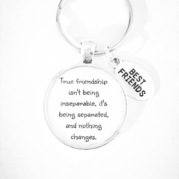 Best Friend Keychain - Etsy
