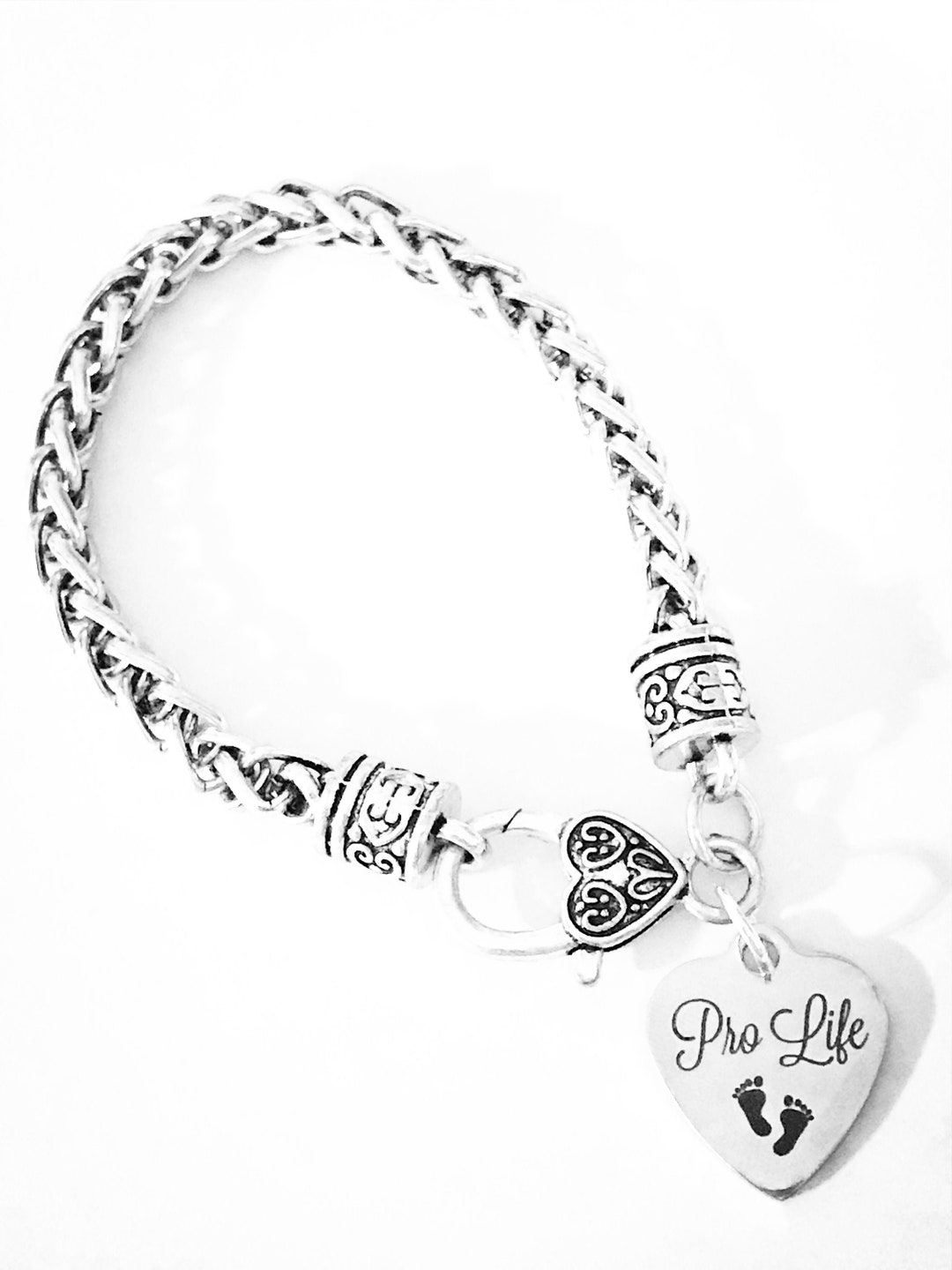 Pro Life Charm Braclet, Pro Life Jewelry, Choose Life Jewelry, Adoption ...