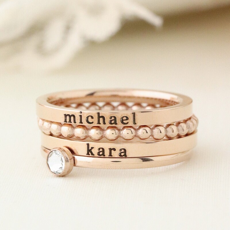 Personalized Ring - Etsy