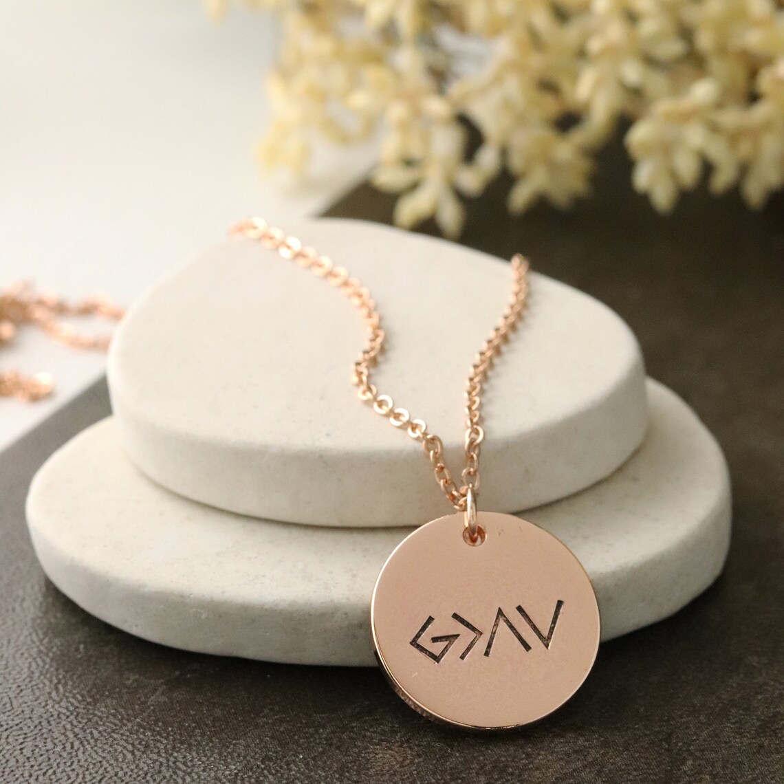 God is Greater Than the Highs and Lows Necklace God is - Etsy